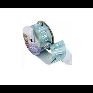 Disney | Party Supplies | Rare Disney Frozen Anna Elsa Olaf Ribbon Nwt ...